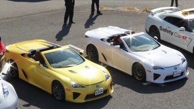 ECR - Lexus LFA Spyder details