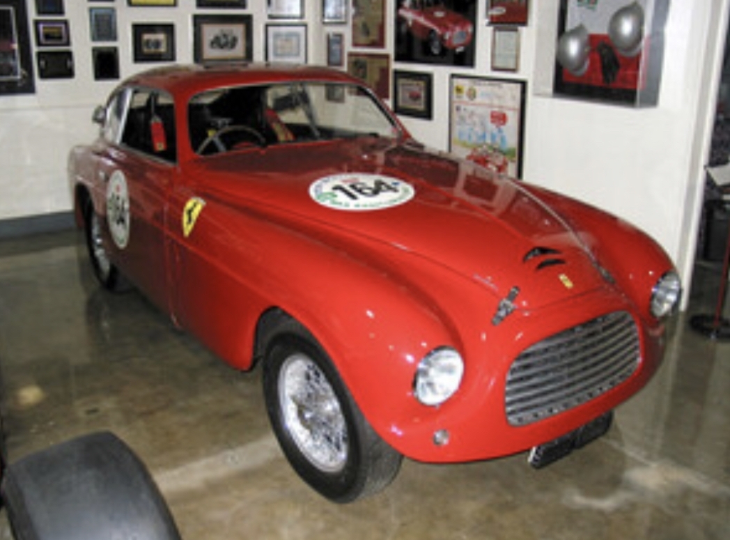 ECR - Ferrari 166 Inter Touring Berlinetta details