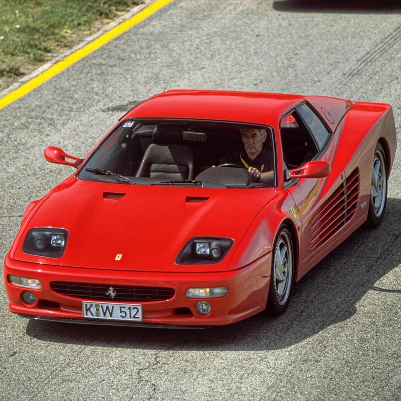 ECR - Ferrari F512 M details