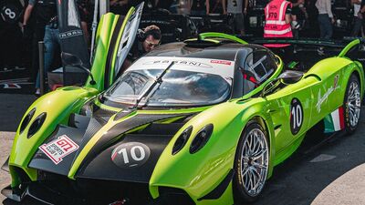 ECR - Pagani Huayra details