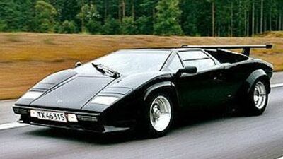 ECR - Lamborghini Countach details