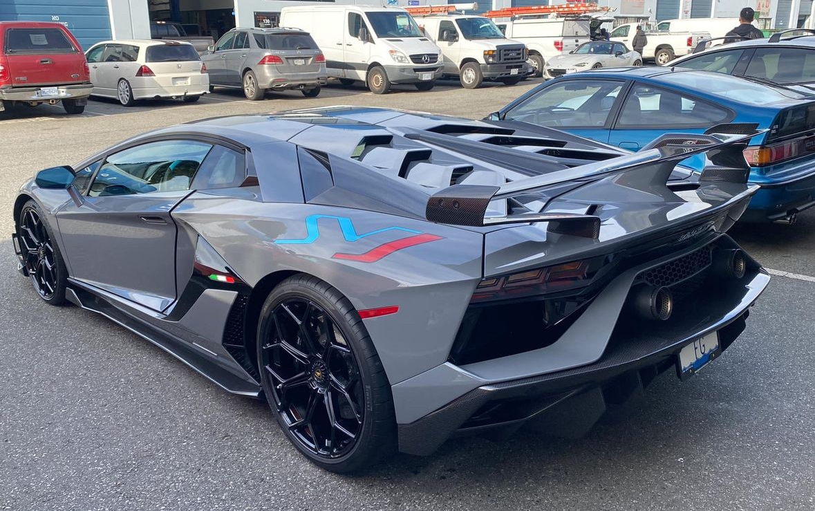 ECR - Lamborghini Aventador SVJ details
